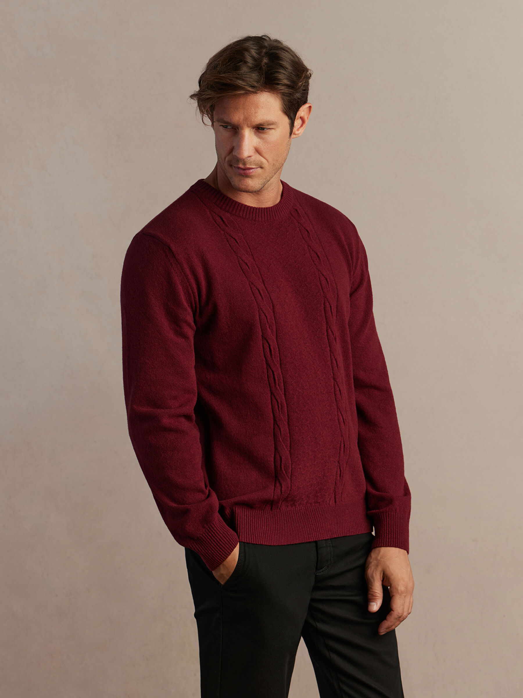 WEŁNIANY SWETER SEVERN | Bytom