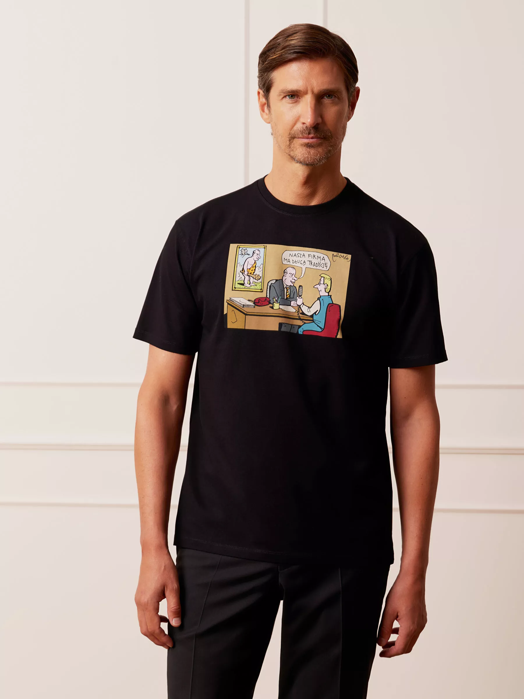 Czarny t-shirt BYTOM | Bytom