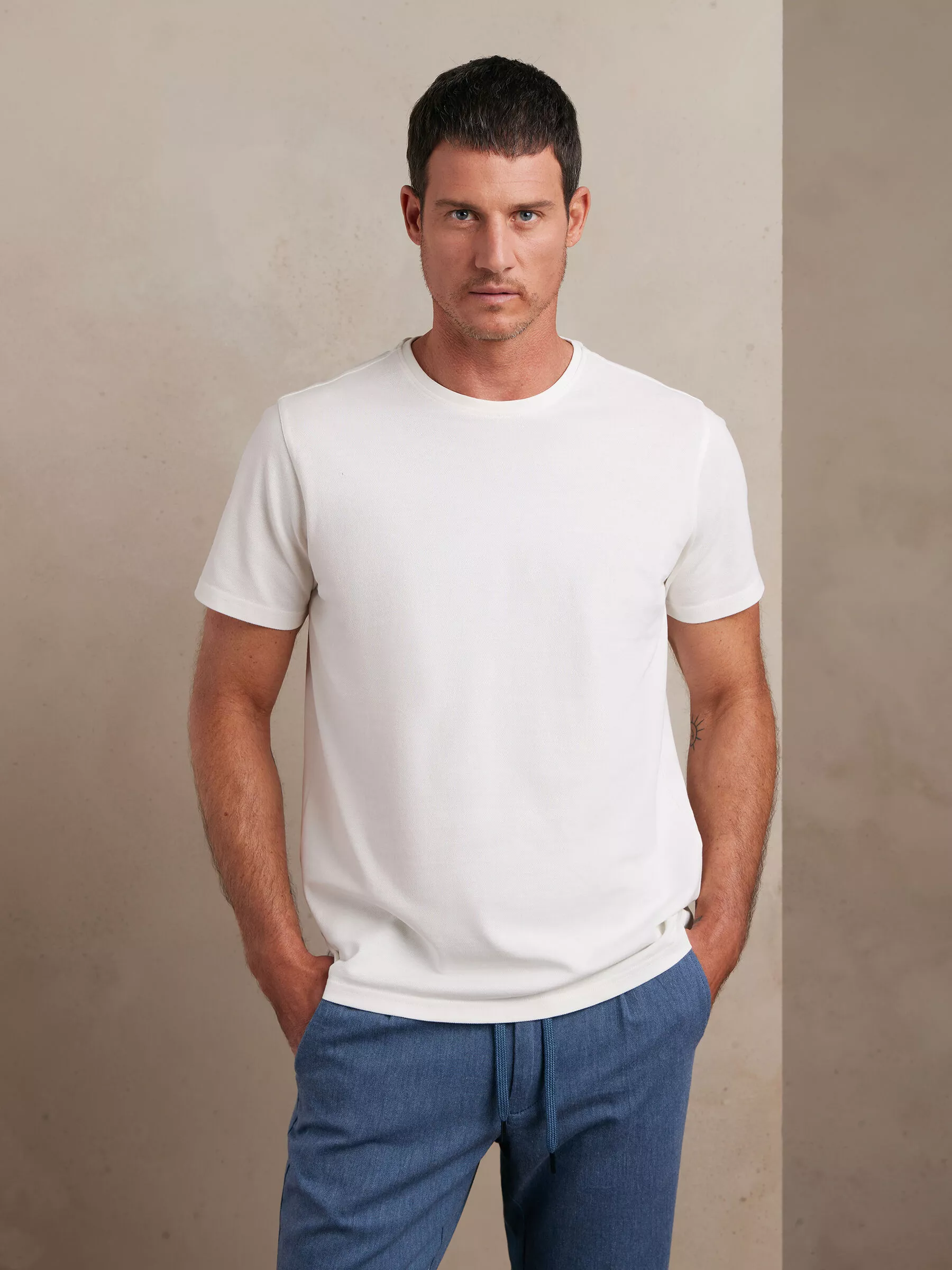 BAWEŁNIANY T-SHIRT BLAIN | Bytom