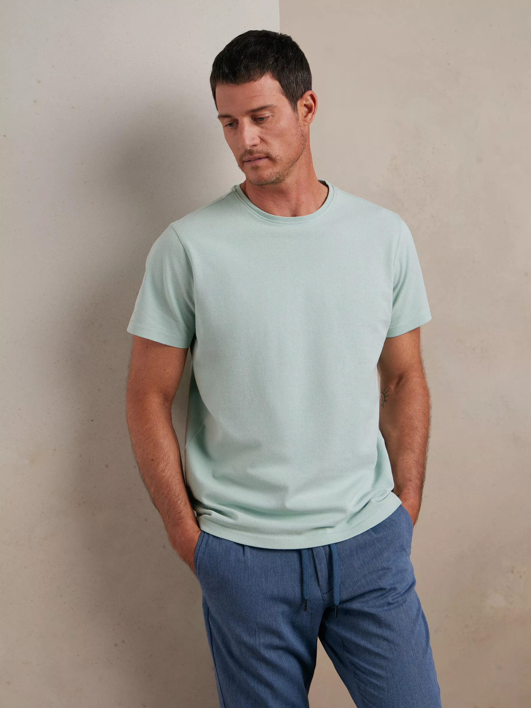 BAWEŁNIANY T-SHIRT BLAIN | Bytom